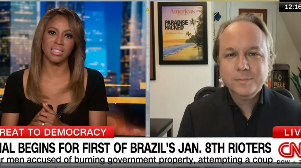 Brian Winter on CNN: Trial Begins for First of Brazil’s January 8 Rioters | AS/COA